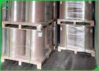 China Single Side Gloss Mg Paper 30G To 60G White Bleached Kraft Paper Reel 90cm for sale