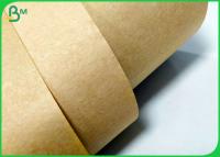 China Virgin 40gsm 80gsm Food Grade Brown MG Kraft Paper Roll For Lunch Boxes for sale