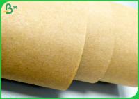 China Virgin 40gsm 80gsm Food Grade Brown MG Kraft Paper Roll For Lunch Boxes for sale