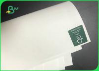 China 100% Eco - Friendly Bleached Kraft Paper Roll 120gsm For Food Packages for sale