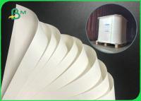 China 100% Eco - Friendly Bleached Kraft Paper Roll 120gsm For Food Packages for sale