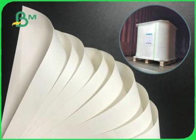 China 100% Eco - Friendly Bleached Kraft Paper Roll 120gsm For Food Packages for sale