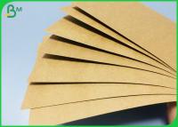 China Food Grade Brown Kraft Paper For Take Away Boxes Tear Resistant 300gsm 350gsm for sale