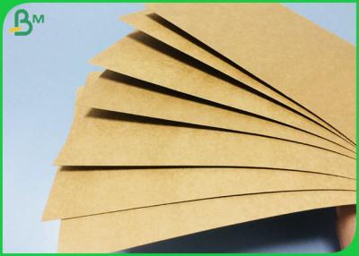 China Food Grade Brown Kraft Paper For Take Away Boxes Tear Resistant 300gsm 350gsm for sale