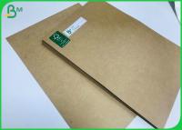 China Virgin Pulp - Based Sheets 135G 300G Brown Kraft Craft Packing Paperboard for sale