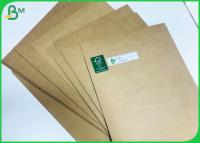 China Virgin Pulp - Based Sheets 135G 300G Brown Kraft Craft Packing Paperboard for sale