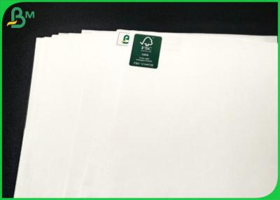 China FDA Certified 70gsm Food Grade White Kraft Paper Roll For Food Packages for sale