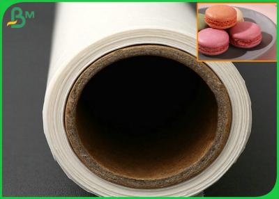 China Food Grade 30Gr 40Gr White Color Mg Kraft Paper Roll For Macaron Packaging for sale