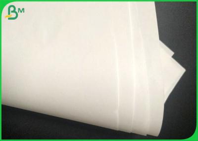 China High Strength 35gsm Uncoated MG White Paper Roll For Food Grade Packages for sale