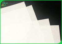 China High Strength 35gsm Uncoated MG White Paper Roll For Food Grade Packages for sale