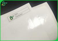 China 100% Virgin Pulp One Side PE Coating White Kraft Paper With FDA Approved for sale