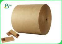 China Food Grade Brown Kraft Paper For Take Away Boxes Tear Resistant 300gsm 350gsm for sale
