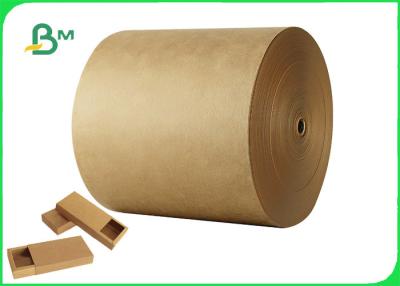 China Food Grade Brown Kraft Paper For Take Away Boxes Tear Resistant 300gsm 350gsm for sale