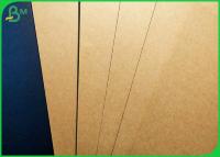 China Recycled Pulp 200g 230g FSC Approved Brown Kraft Paper For Book Cover Making for sale