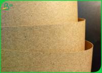 China Recycled Pulp 200g 230g FSC Approved Brown Kraft Paper For Book Cover Making for sale