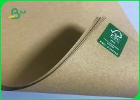 China 100GSM 120GSM Recycled Brown Kraft Paper Roll For Groceries Bags for sale