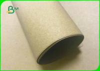 China 100GSM 120GSM Recycled Brown Kraft Paper Roll For Groceries Bags for sale