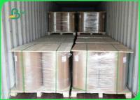 China 100GSM 120GSM Recycled Brown Kraft Paper Roll For Groceries Bags for sale