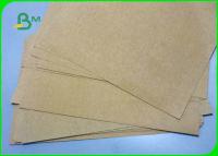 China Customized Size Brown Kraft Paper Roll 70gr - 300gsm For Shopping Bag for sale