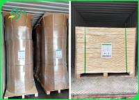 China Customized Size Brown Kraft Paper Roll 70gr - 300gsm For Shopping Bag for sale