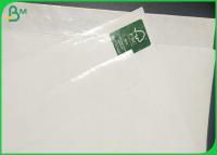 China 200g + 15g PE Coated Mg Paper Greaseproof White Kraft Paper Strong Strength for sale