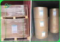 China 200GSM 250GSM Eco - Friendly Brown Kraft Packaging Paper For Soap Boxes for sale