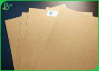 China Roll Packing 180gsm Natural Brown Kraft Liner Board For Recycled Package for sale