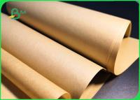 China 40gsm 50gsm Durable Brown Kraft Paper For Tote Bag Tear Resistant 1100mm for sale