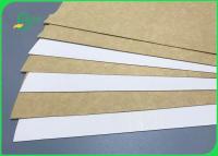 China 300gsm 365gsm FDA Clay Coated Kraft Back For Food Wrapping Box for sale