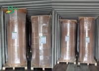 China 100% Purely Fabric 0.8mm Printed Washed Kraft Paper Sheet For Luggage Durable for sale