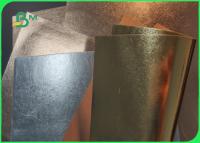 China Eco - Friendly 0.55mm Rose Gold  Kraft Paper Fabric Roll For Potting Good Toughness for sale
