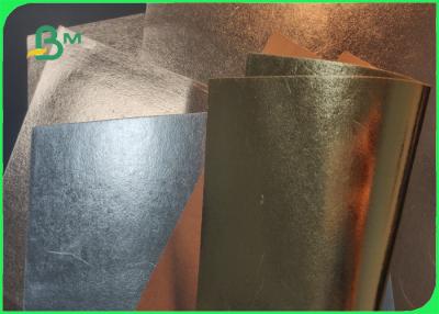 China Eco - Friendly 0.55mm Rose Gold  Kraft Paper Fabric Roll For Potting Good Toughness for sale