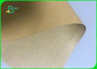 China Unbleached 80gsm - 120gsm Kraft Paper Roll For Shopping Bags for sale