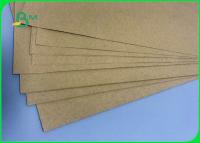 China Unbleached 80gsm - 120gsm Kraft Paper Roll For Shopping Bags for sale