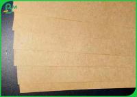 China Wood Pulp 300g 350g Natual Brown Kraft Food Wrapping Paper In Roll Package for sale