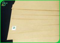 China Printable 50gsm Virgin Bamboo Brown Kraft Paper Roll For Gift Packing for sale