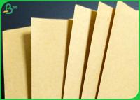 China Printable 50gsm Virgin Bamboo Brown Kraft Paper Roll For Gift Packing for sale