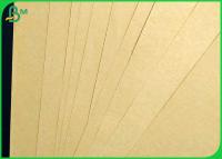 China Printable 50gsm Virgin Bamboo Brown Kraft Paper Roll For Gift Packing for sale
