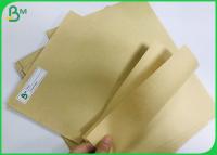China 50G 80G Bamboo Pulp Based Eco Unbleached Kraft Liner Paper Roll For Envelope Bag for sale