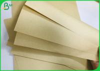 China 50G 80G Bamboo Pulp Based Eco Unbleached Kraft Liner Paper Roll For Envelope Bag for sale