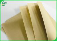 China 50G 80G Bamboo Pulp Based Eco Unbleached Kraft Liner Paper Roll For Envelope Bag for sale