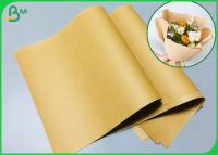 China 100% Biodegradable Bamboo Pulp Kraft Paper For Flower Wrapping for sale