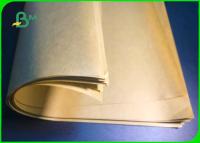 China 40gr 60gr Eco Friendly Food Grade Brown Color Paper For Wrapping Food for sale
