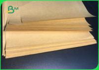 China 40gr 60gr Eco Friendly Food Grade Brown Color Paper For Wrapping Food for sale