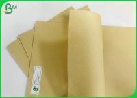China Bamboo Based Fiber Eco Paper 60g 100g Unbleached Craft Paper Jumbo roll for sale