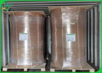 China Bamboo Based Fiber Eco Paper 60g 100g Unbleached Craft Paper Jumbo roll for sale