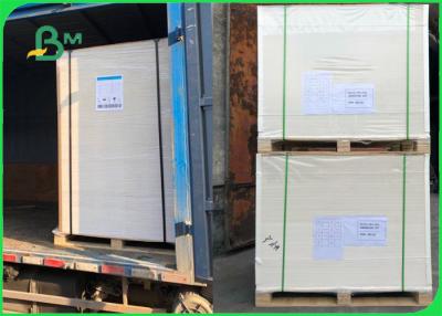 China 365gsm White Coated Paper Unbleached Kraft Back Material For Food Trays for sale