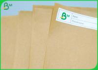 China Eco Friendly 40gsm 50gsm Brown Kraft Food Packaging Paper With FSC Cetified for sale