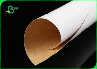 China 200g 250g CKB White Coated Kraft Back Paper For French Fries Box Food Direct for sale