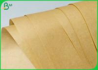 China Good Stiffness Unbleached Wrapping Kraft Paper For Food Grade Approved for sale
